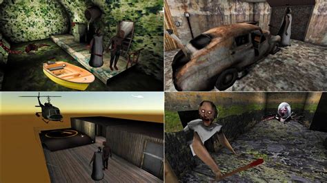 Granny Vs Granny Escape Endings In Rd Person View Youtube