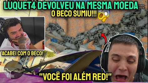 REAÇÃO PAULINHO O LOKO e LUQUET4 C BECO DO PAULO DESTRUÍDO COMPLEXO