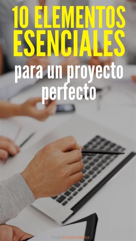 Elementos Esenciales Del Plan De Proyecto Perfecto Tech Company