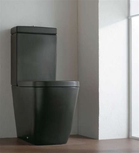Ceramica Globo Wc A Poser Noir Mat