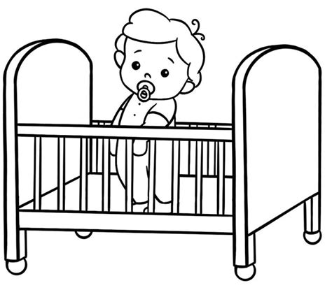 37 Desenhos De Cama Para Imprimir E Colorir Pintar