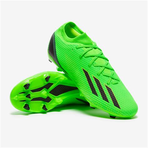 Adidas X Speedportal 3 FG Verde Solare Nero Core Giallo Solare