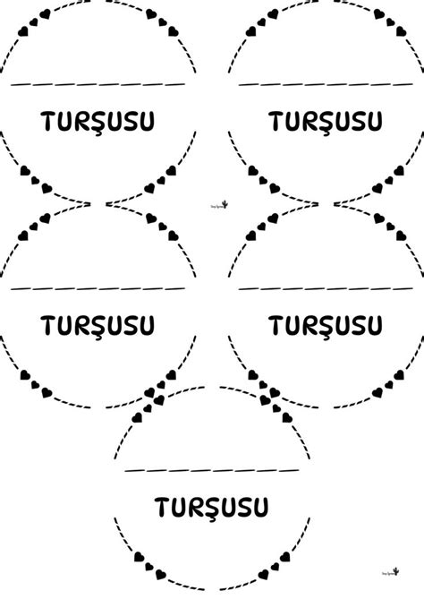 TURŞU KURUYORUZ Okul Öncesi Etkinlik Düriye Öğretmen 2024
