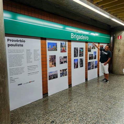 Metrô de São Paulo on Twitter curadoria do fotógrafo Marcelo