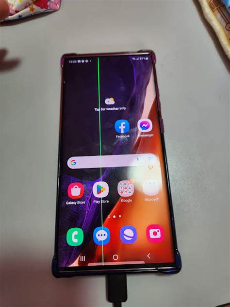 Why Does Samsung Phones Have Green Line On Thier Screen Phones Nigeria