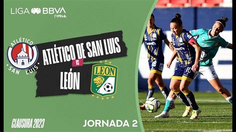 Resumen Atl Tico De San Luis Vs Le N J Liga Bbva Mx Femenil Youtube