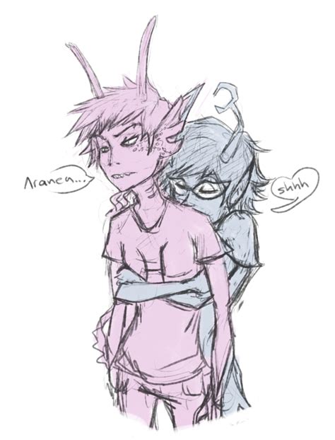MSPA Booru Aranea Serket Dancestors Deadling Freckles Gillfronds Hug