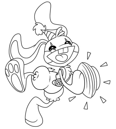 Bunzo Bunny Coloring Page