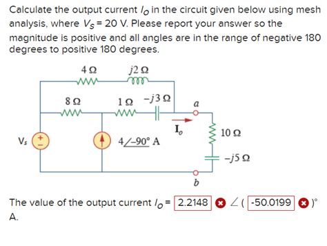 Solved Calculate The Output Current Loin The Circuit Given Chegg