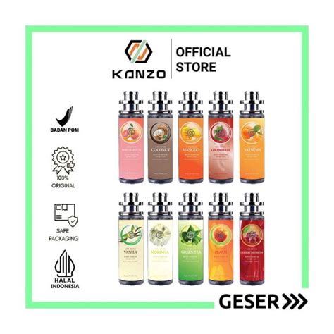Jual Kanzo BPOM Parfum The Body Mist 35ml Premium Parfum Thailand