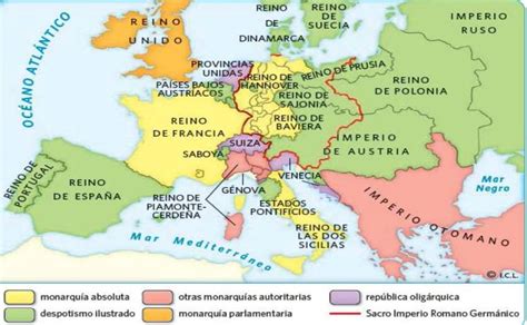 1ºBACH Tema 1 El mundo y Europa a finales del siglo XVIII GEOCRONOS