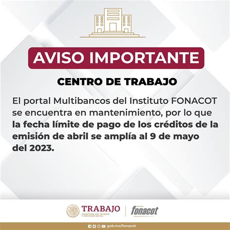 Fonacot Oficial On Twitter Entra A Fonacot Gob Mx Para M S