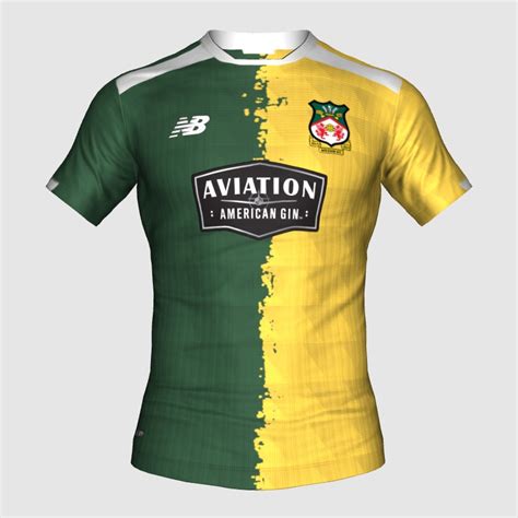 New Balance X Wrexham AFC Away Concept Kit FIFA 23 Kit Creator Showcase