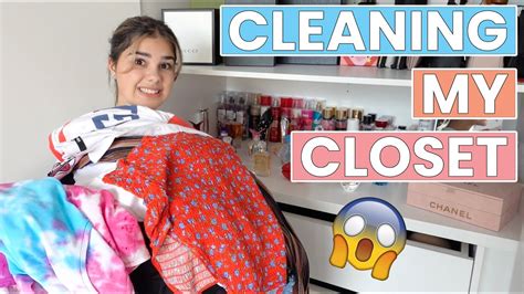 Cleaning Out My Closet Routine 2022 Grace S Room YouTube