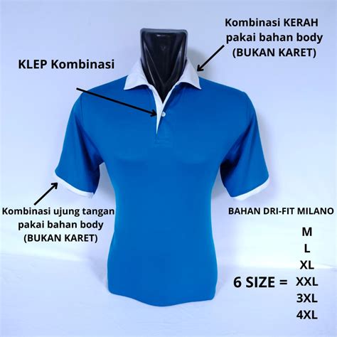 Jual Kaos Kerah Polos Polo Shirt Kombinasi Merah Putih Jumbo WCM1