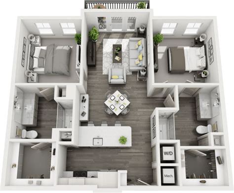 1 2 3 Bedroom Apartments In Garland For Rent Layouts 2 Bedroom