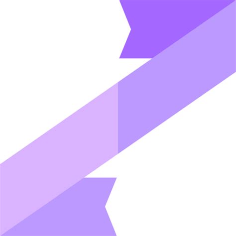 Ribbon Basic Straight Flat Icon