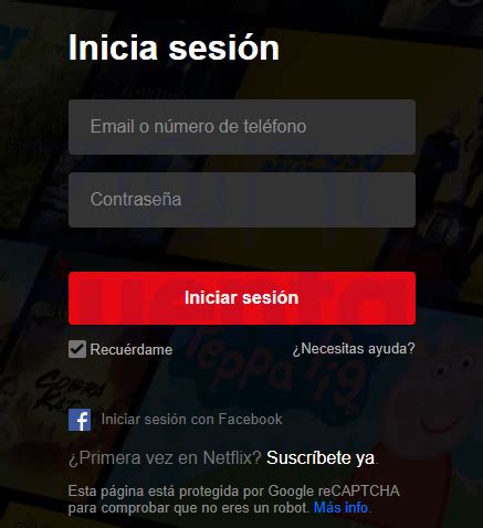 Cómo INICIAR sesión en Netflix Paso a Paso