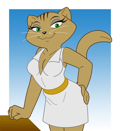 Female Cat Muscle Beach Tom The Ski Bunny Behance