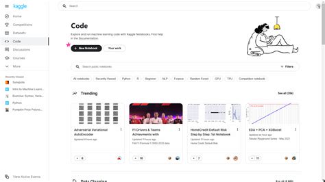 getting started with kaggle the first look at kaggle