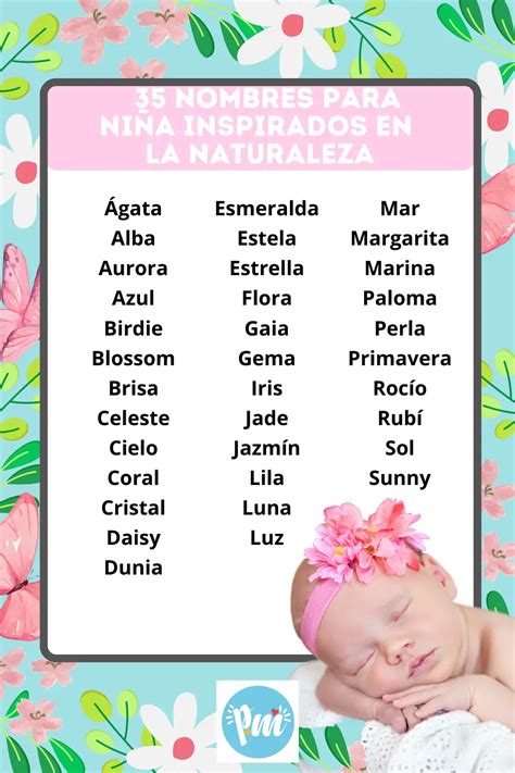 35 Nombres para niña inspirados en la naturaleza Poder Mamá