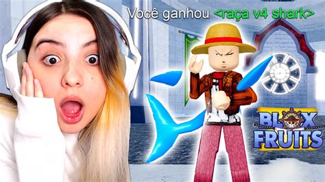 Finalmente Liberei A Ra A V Shark No Blox Fruits Youtube