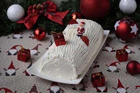 Bûche roulée framboises mascarpone de Les petits plats de Patchouka et