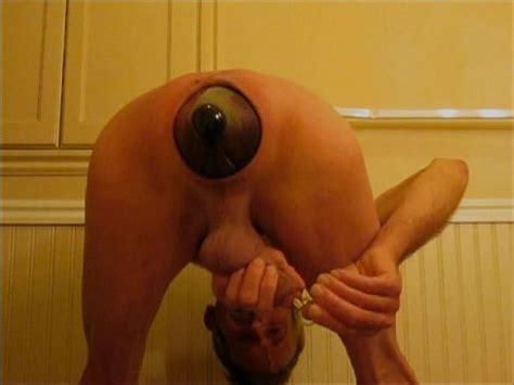 Huge Penis Plug And A Giant Butt Plug Stretching Ass XVIDEOS