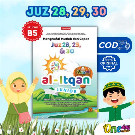 Jual Juz Amma Tabarak Dan 28 Al Itqan Junior Hafalan Tahfidz Juz 28