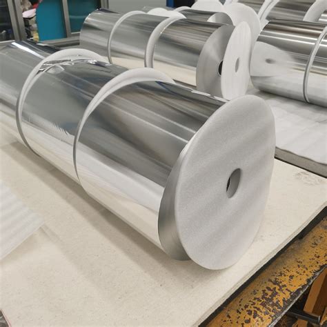 Jumbo Roll Aluminium Film Single Light 8011 O Double Zero Aluminum Foil