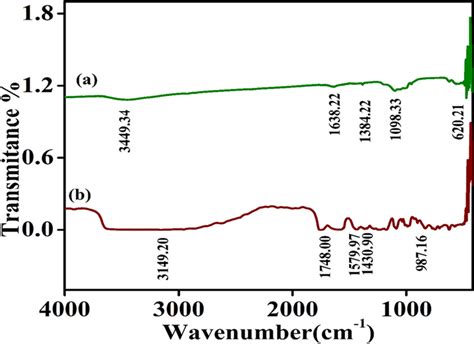 FTIR Spectra Of Litchi Chinensis Assisted Cerium Oxide Nanoparticle A