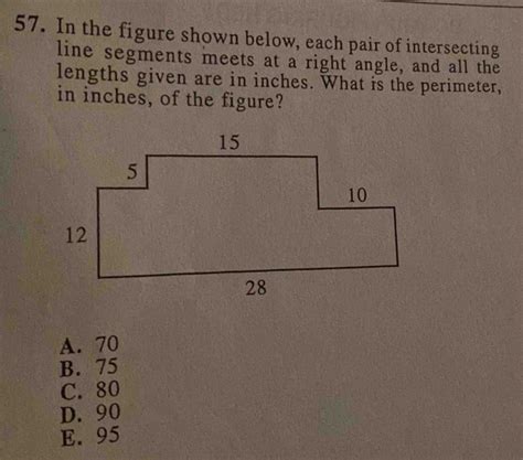 Solved In The Figure Shown Below Each Pair Of Intersecting Line