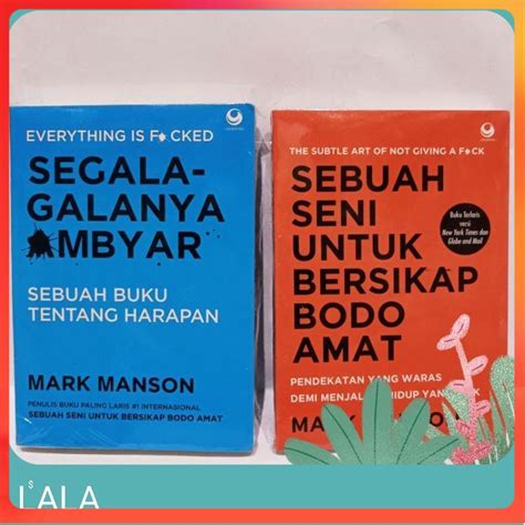 Jual PAKET 2 BUKU MOTIVASI SEGALA GALANYA AMBYAR SEBUAH SENI UNTUK