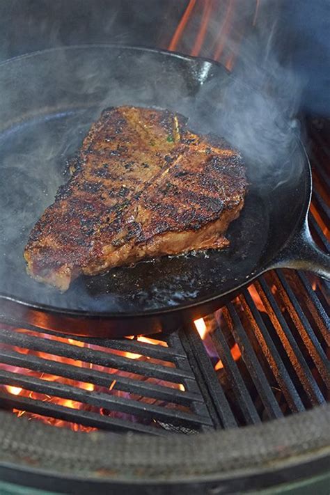 Reverse Pan Seared T Bone Steak With Roasted Garlic Butter Artofit