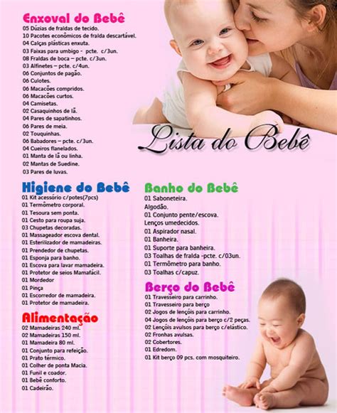 LISTA DE ENXOVAL DE BEBÊ COMPLETA Dicas Grátis 2022