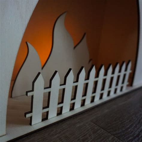 Schoorsteen Sinterklaas Leuk Van Hout En Staal