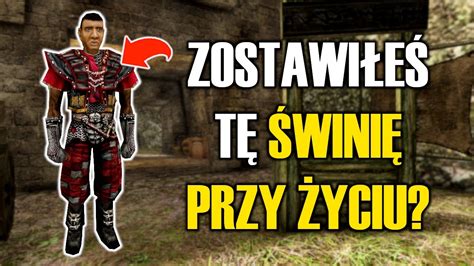 Reakcje Fiska na oszczędzenie i zabicie Juana Gothic II Noc Kruka