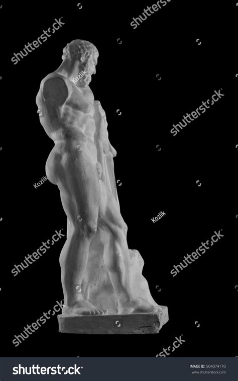 Plaster Statue Hercules Naked Man On Stock Photo 504074170 Shutterstock