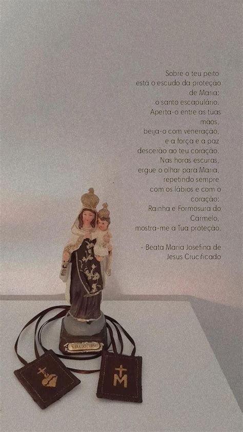 Nossa senhora do Carmo Escapulário em 2023 Cristianismo católico