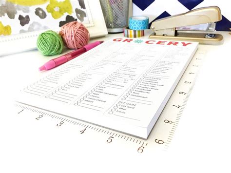 Bloom Daily Planners Magnetic Shopping List To Do Block Weekly