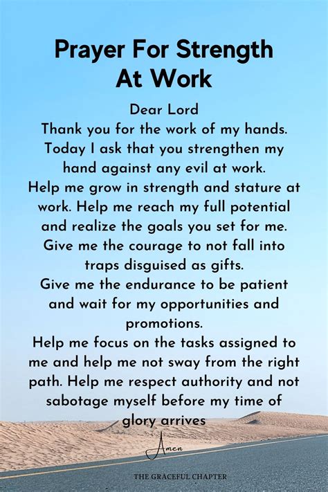 11 Good Prayers For Strength The Graceful Chapter