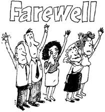 Farewell Clipart Black And White Clip Art Library