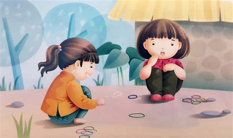 50 Tranh vẽ đề tài trò chơi dân gian đẹp nhất