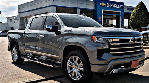 New 2024 Chevy Silverado High Country Sterling Gray Metallic YouTube