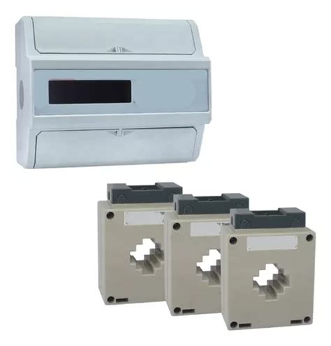Medidor De Energia Kwh Dts Trif V Und Tc A