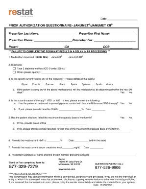 Fillable Online PRIOR AUTHORIZATION QUESTIONNAIRE XR Fax Email Print