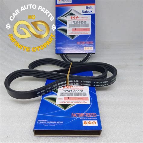 Jual VAN FAN BELT TALI KIPAS SUZUKI FUTURA INJEKSI APV 4PK 815 ORI