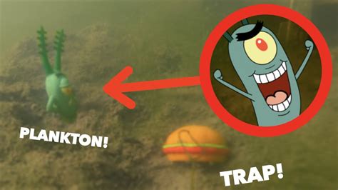 I CAPTURED PLANKTON IN REAL LIFE From Spongebob YouTube