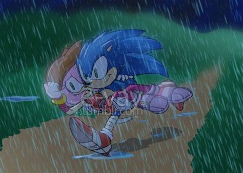 Evay Art Stream Of Consciousness Sonic And Amy Sonic Unleashed