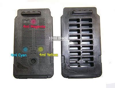 How Refill Ink Cartridges Canon PG 445 Black CL 446 Tricolor En